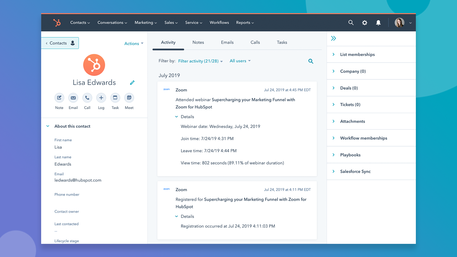 Zoom HubSpot Integration | Connect Them Today Zoom HubSpot Integration | Connect Them Today